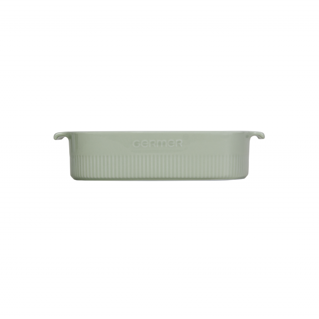 Travessa Retangular Assar E Servir 28 Cm X 17 Cm Verde Menta Germer